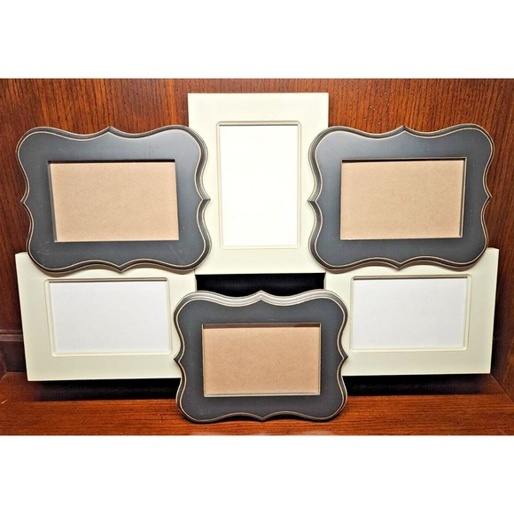 Decor | Accents | New Charming Rustic Style Collage Frame W 6 Photo ...